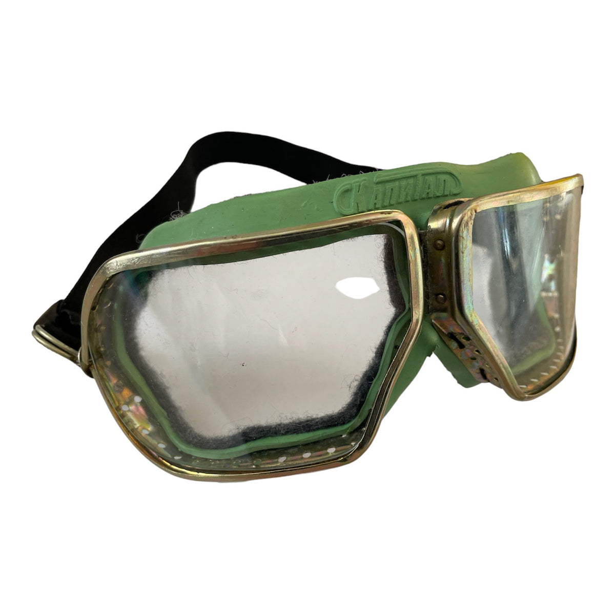 Authentic Soviet USSR Russian Pilot Tankman Goggles Glasses Aviator WW2 ...