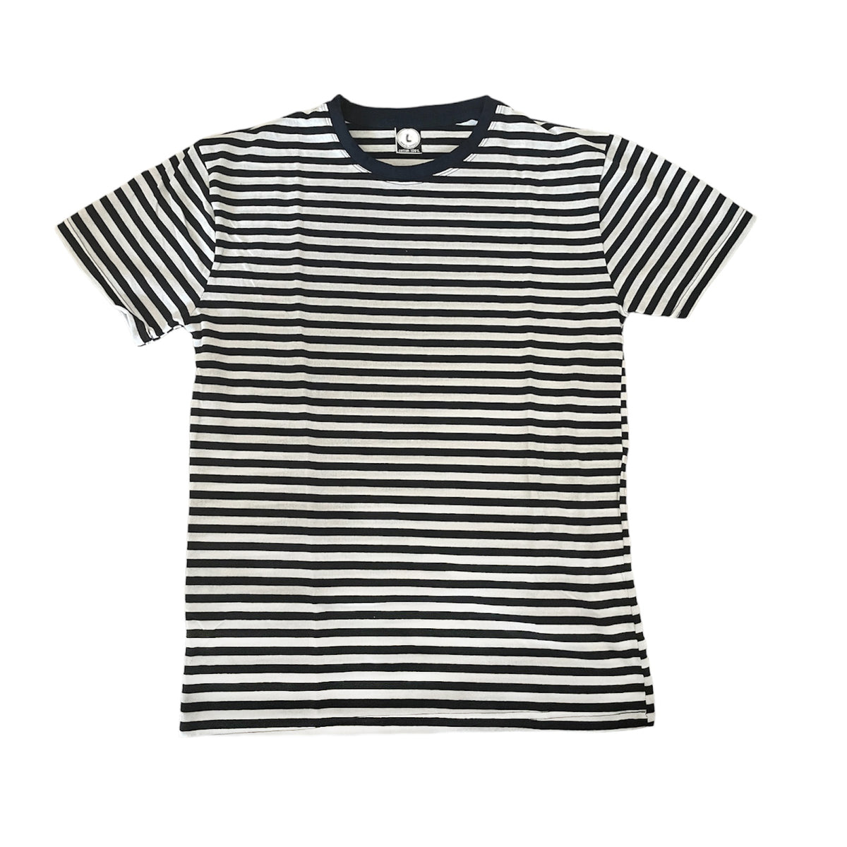 Russian VDV Style Telnyashka Blue Striped T-Shirt Short Sleeve Top