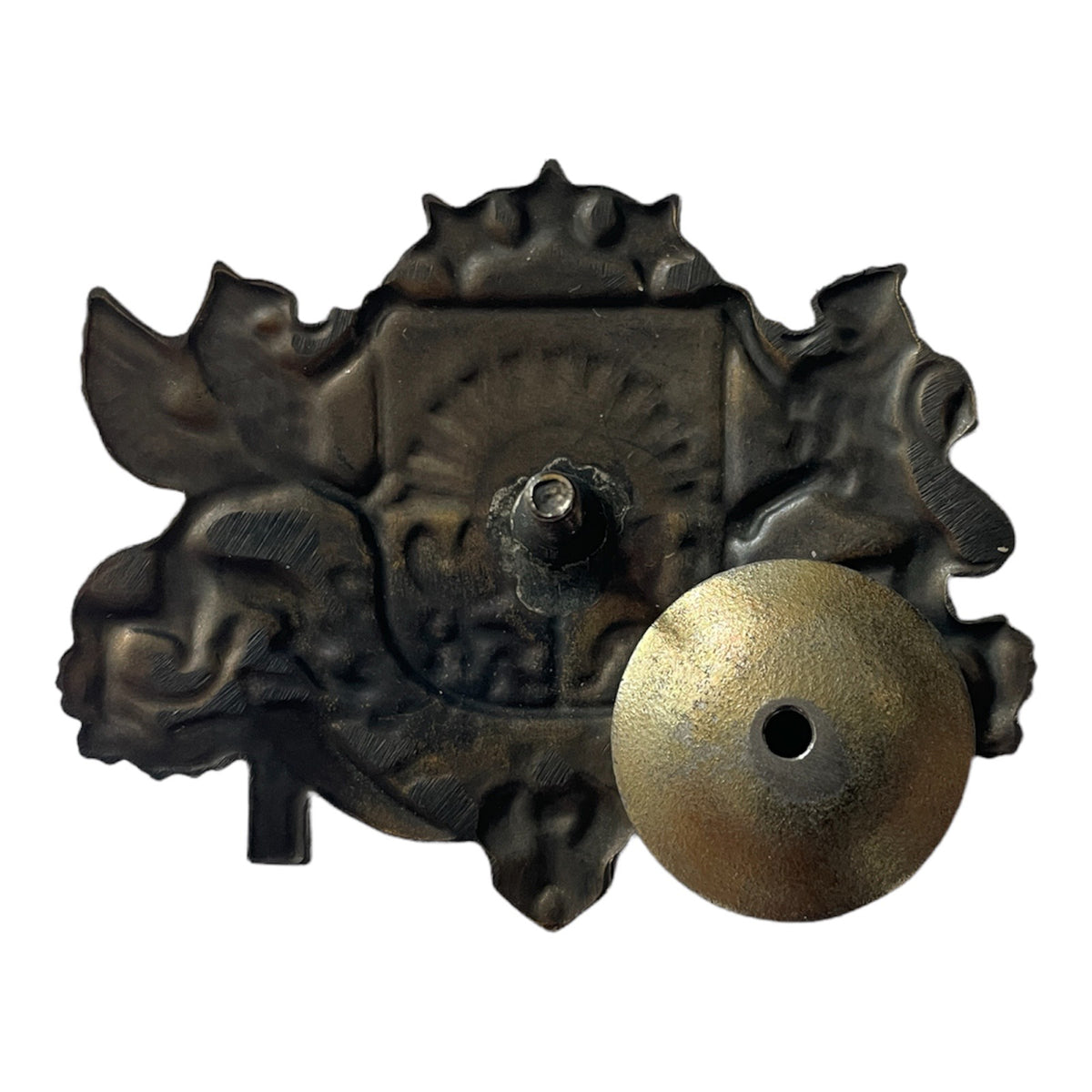 Coat of Arms Republic of Latvia Uniform Hat Cap Latvian Military Brass