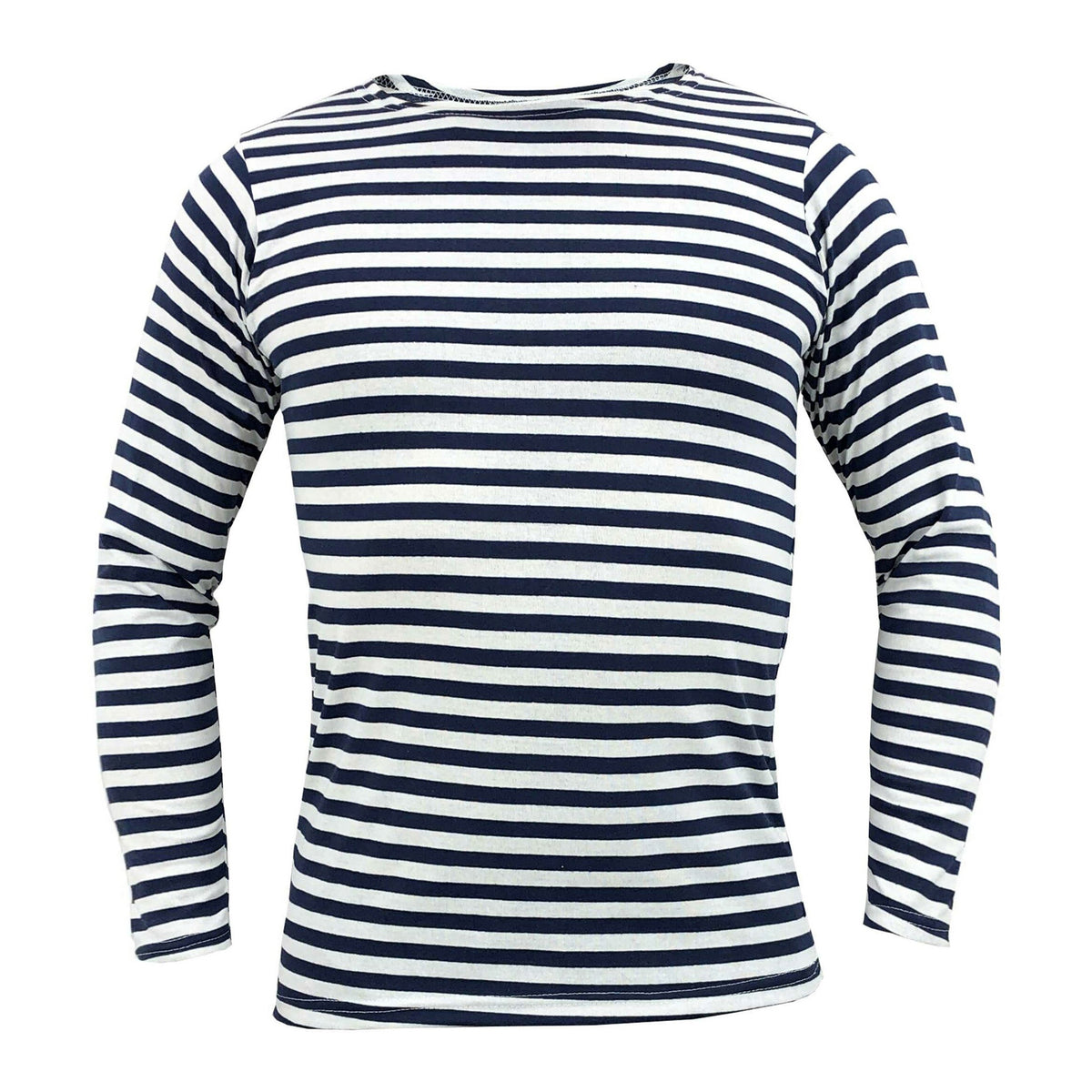 Soviet Style Russian Winter TELNYASHKA Striped Navy T-Shirt Uniform ...